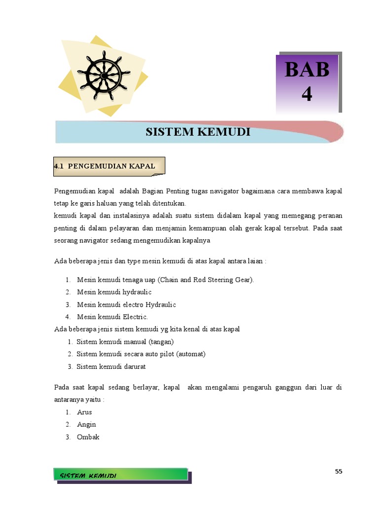 BAB V Sistem Kemudi | PDF