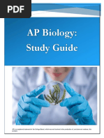 AP Bio Unit 1 Study Guide | PDF | Carbohydrates | Lipid