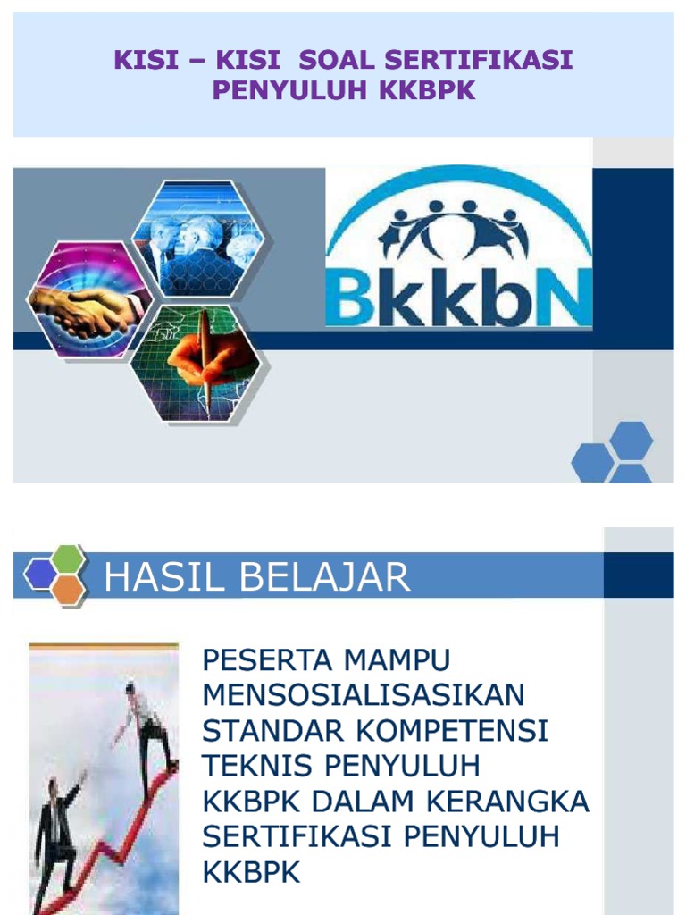 Logo Kisi Kisi Soal Sertifikasi Penyuluh KKBPK | PDF