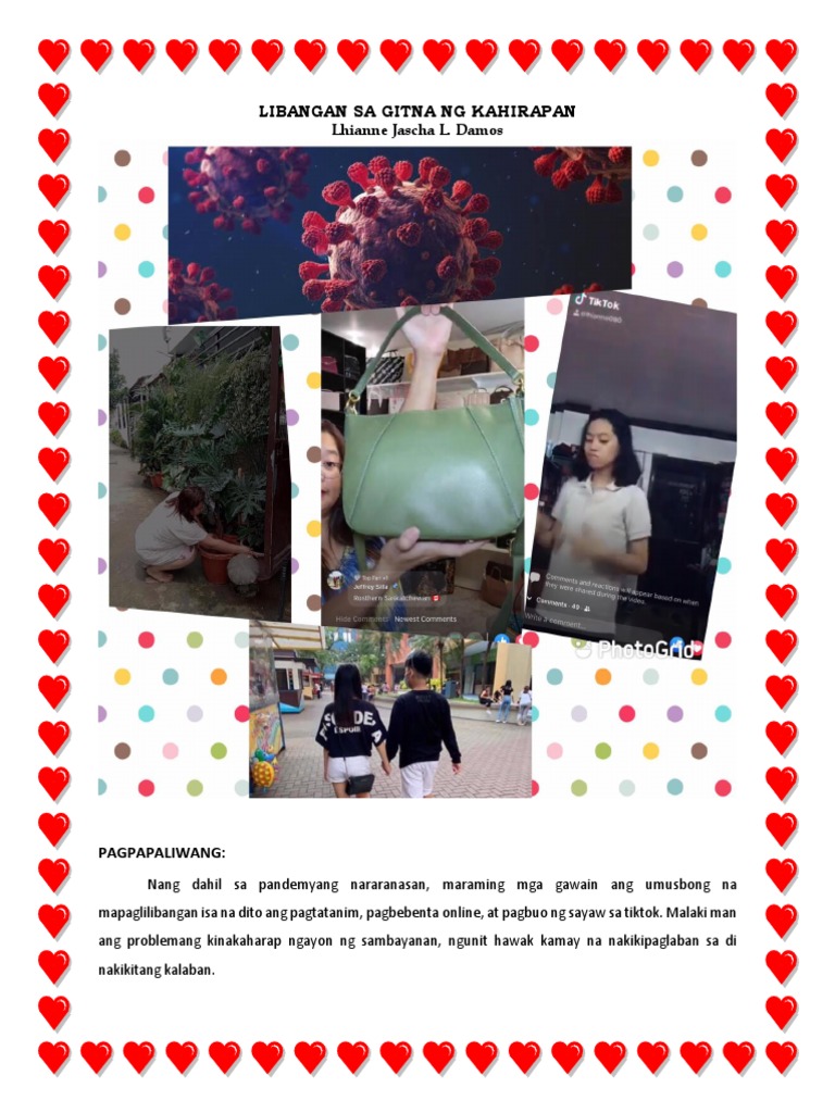 Libangan Sa Gitna NG Kahirapan | PDF