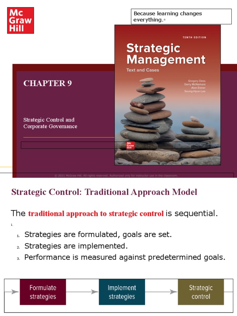 11:10 PPT 06 - Strategic Control | PDF | Corporate Governance | Governance