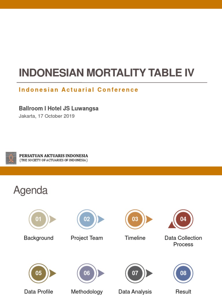 Indonesian Mortality Table IV Overview | PDF | Financial Risk ...