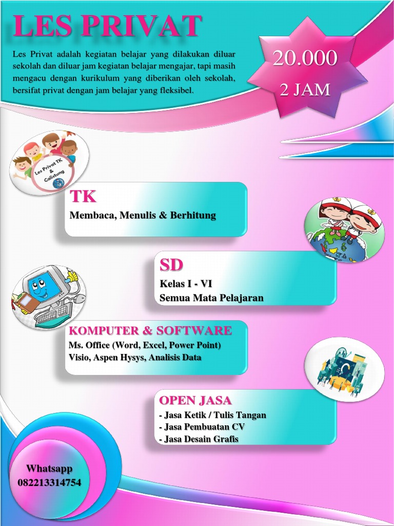 Brosur Les Privat Ayu | PDF