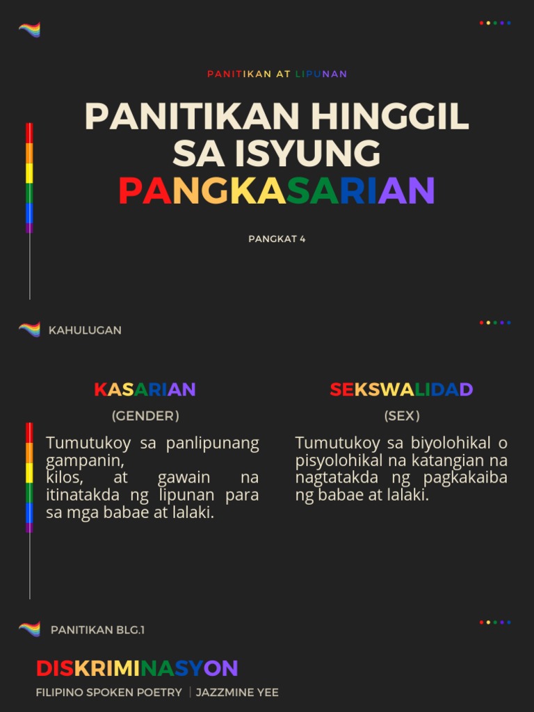 Pangkat 4-Kasarian | PDF