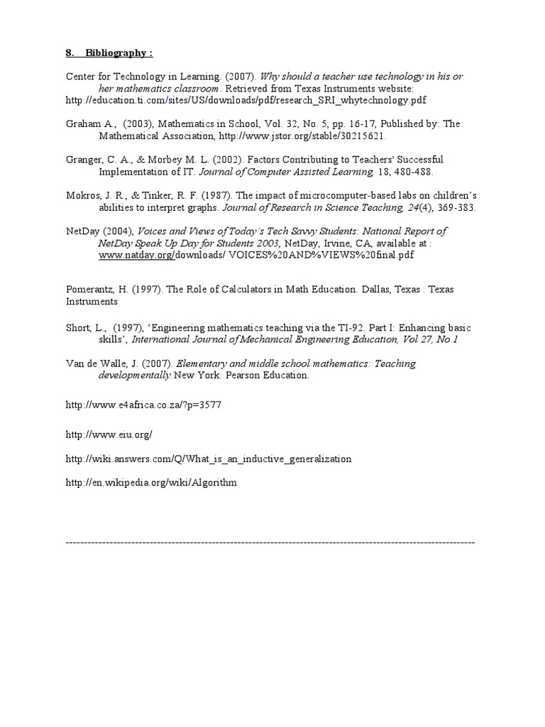 Maths Assignment 02 Bibliography | PDF