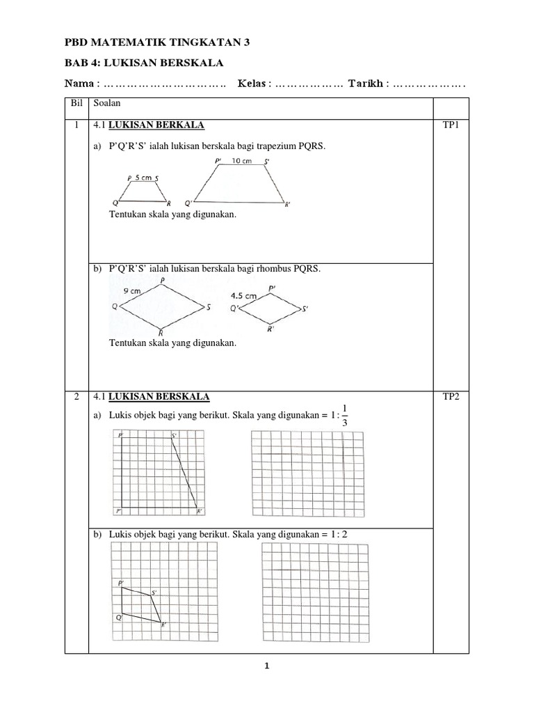 PBD Mate T3 (Bab 4) | PDF