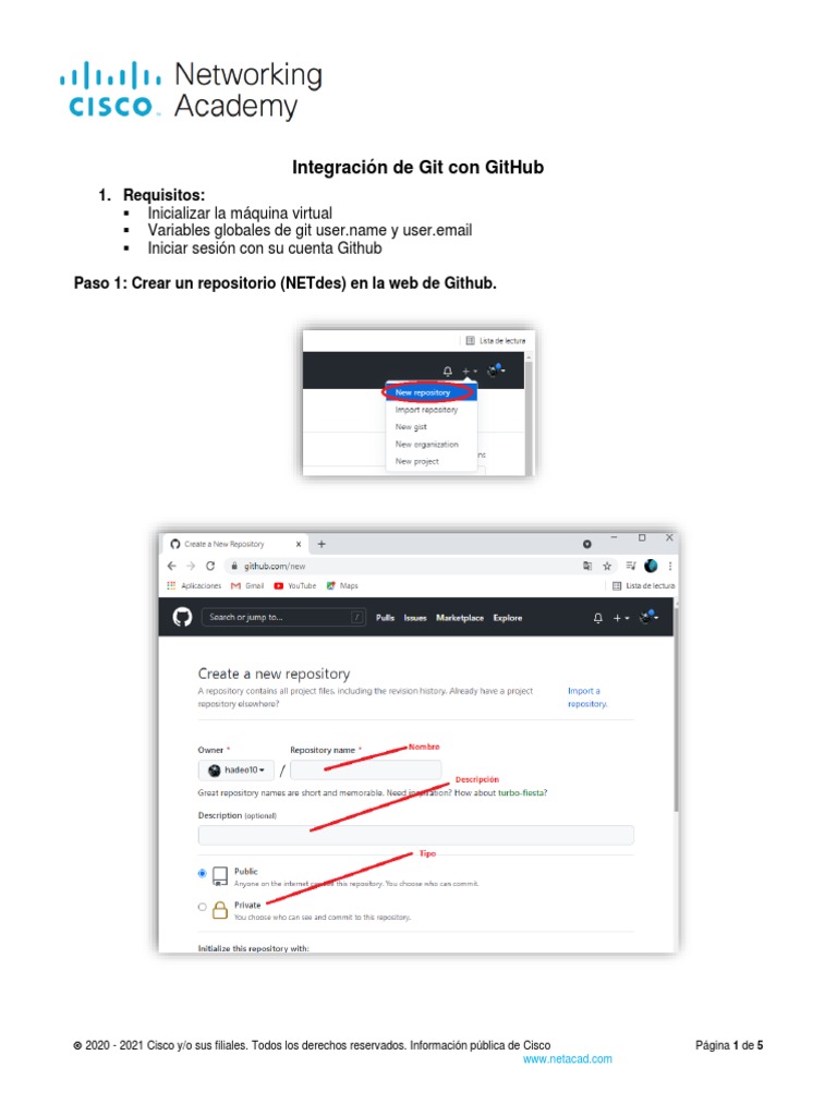 Integración Git - Github | PDF | Archivo de computadora | Control de versiones