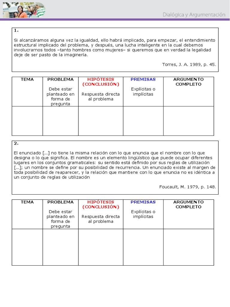 Argumento2 U2a6 | PDF