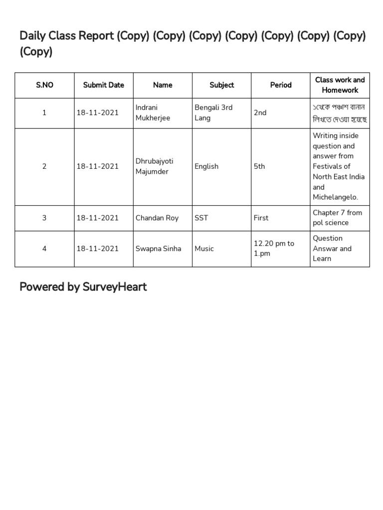 Daily Class Report (Copy) (Copy) (Copy) (Copy) (Copy) (Copy) (Copy ...