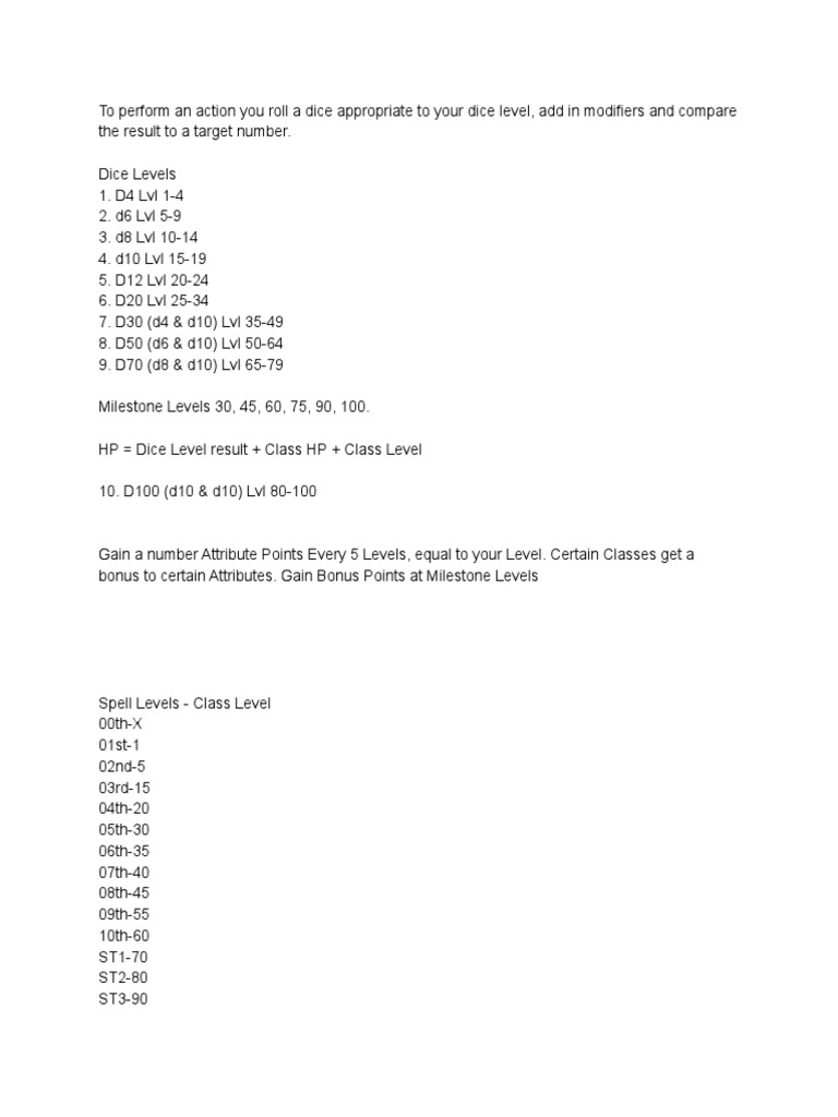 Yggdrasil RPG - Overlord Fan Game | PDF