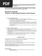 Rozzano Locsin Theory | PDF | Nursing | Theory