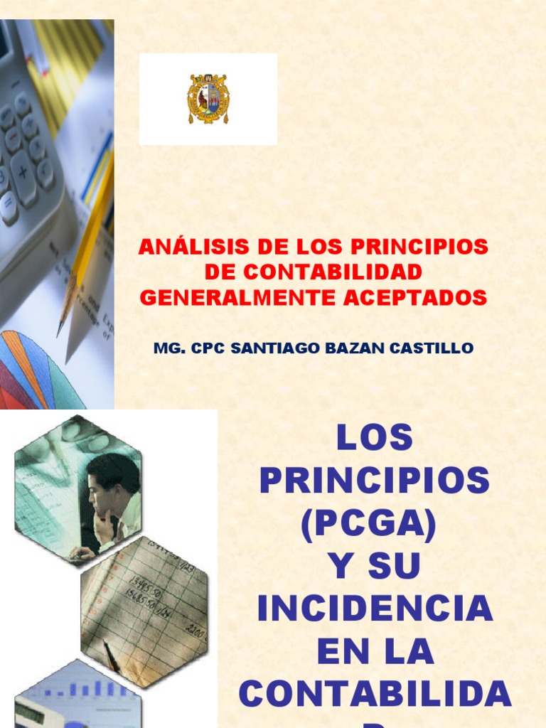 Principios Contables Generalmente Aceptados | PDF | Contabilidad | Devengo
