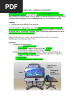 Phototherapy Checklist | PDF | Neonatal Intensive Care Unit | Infants