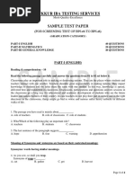 PST Past Papers Solved | PDF