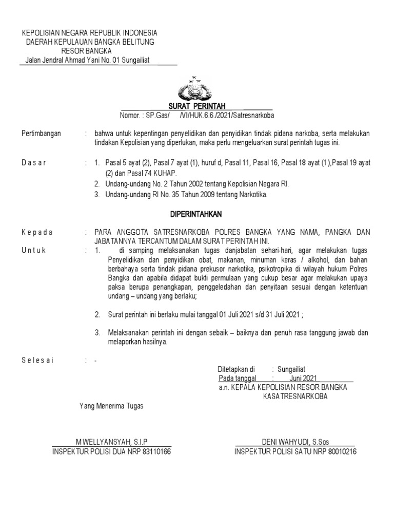 SP GAS Bulanan Juli 2021 | PDF