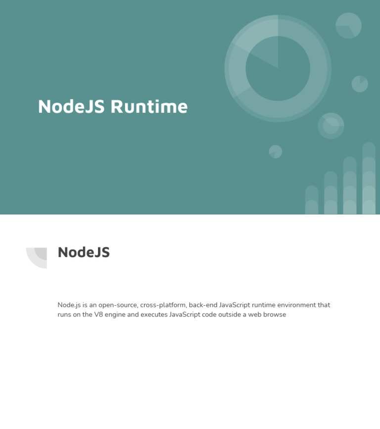 NodeJS Rumtime | PDF | Art | Computers