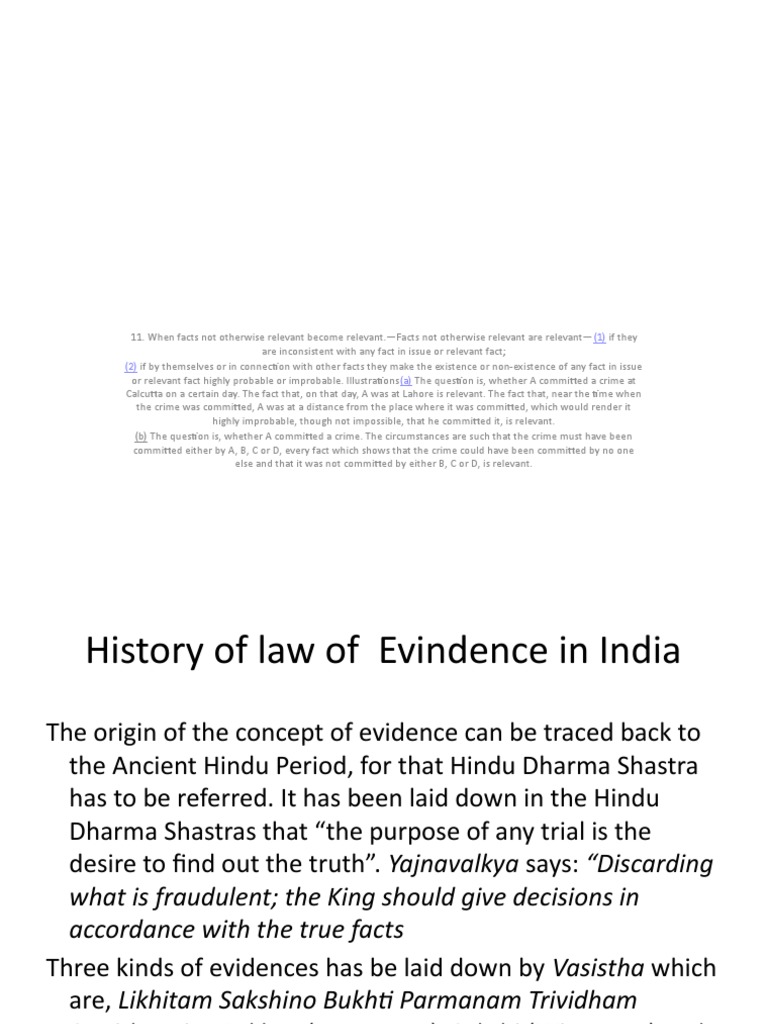 Students PPT For Evidence | PDF | Evidence (Law) | Conspiracy (Criminal)