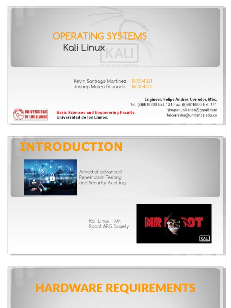 Operating Systems: Kali Linux | PDF | Linux | Operating System
