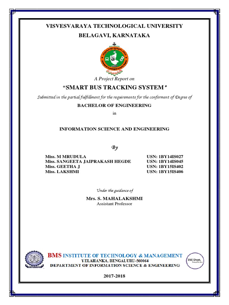Full Final Report On Bus Tracking System | PDF | Android (Operating System) | Java (Programming ...