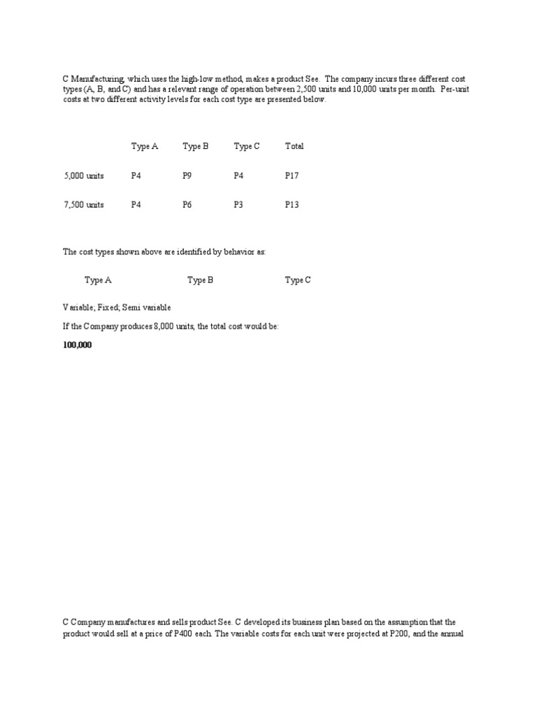 Mas - Problems | PDF | Inventory | Corporations