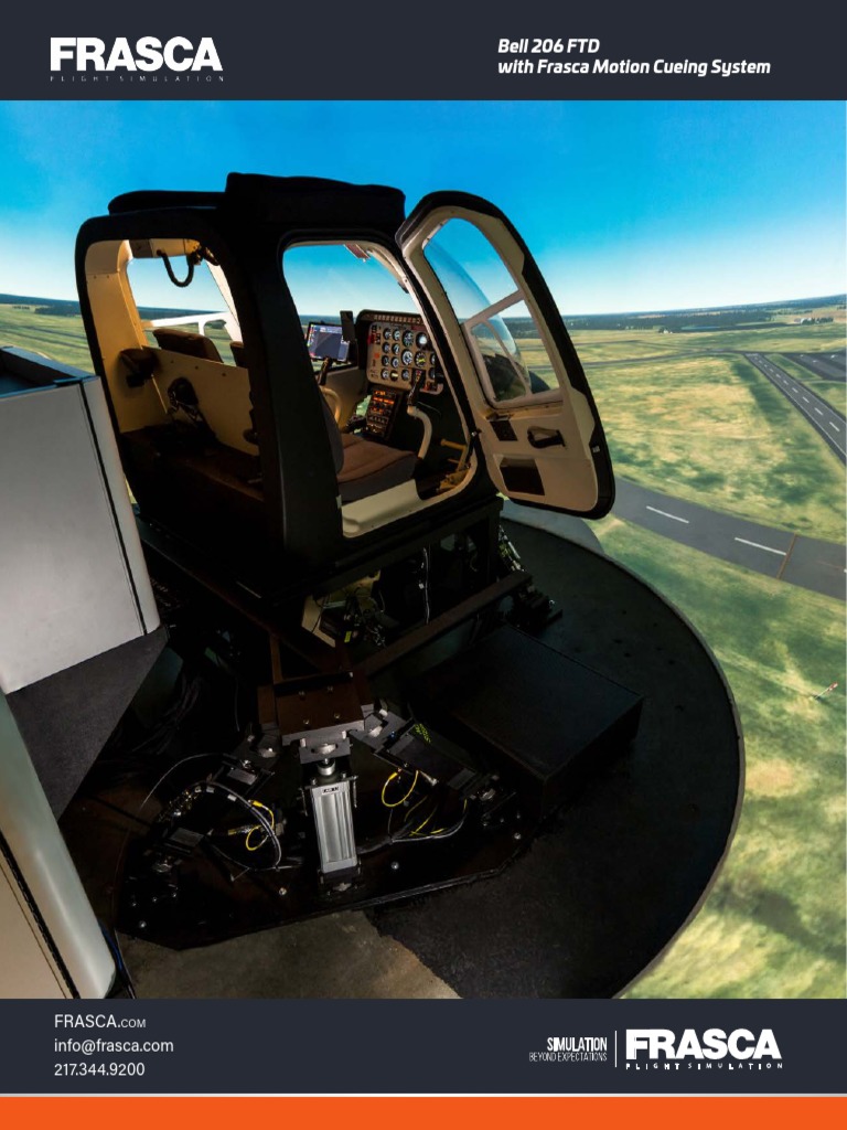 Bell 206 FTD With Frasca Motion Cueing System | PDF