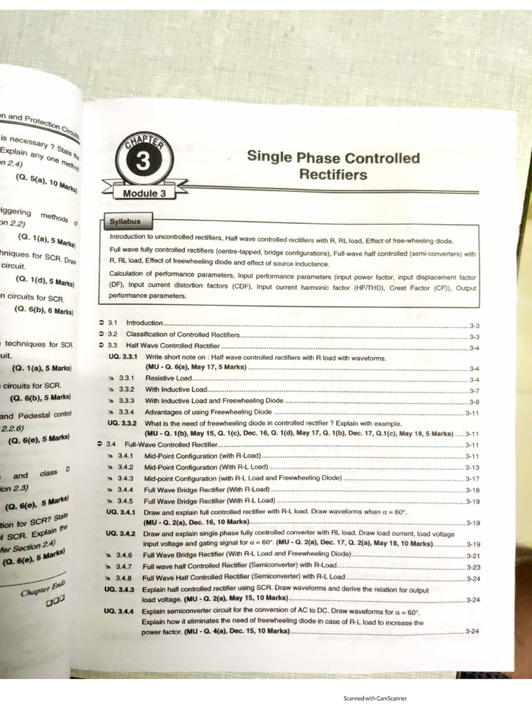 Power Electronics Rectifiers | PDF