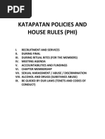 Tau Gamma Tenets Code of Conduct and Guidelines | PDF | Fraternities ...