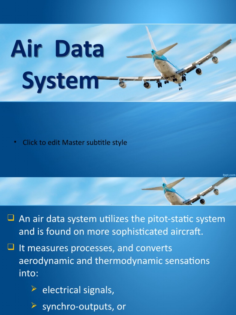 Air Data System | Download Free PDF | Airspeed | Aerospace
