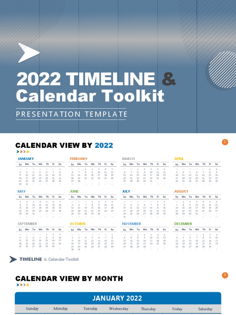 2022 Timeline: Calendar Toolkit | PDF
