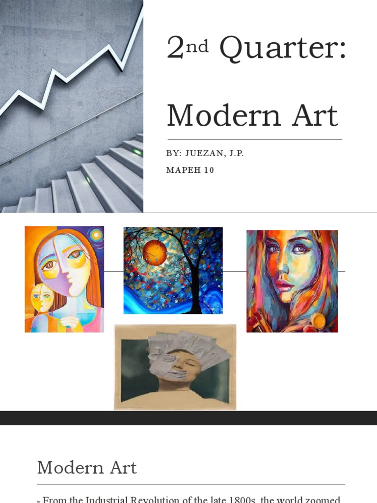 1 - Modern Art - Impressionism, Expressionism Cubism (21-22) | PDF ...