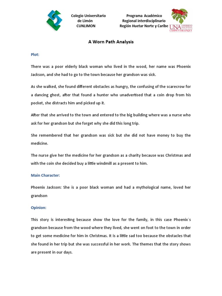 A Worn Path Analisys | PDF