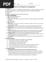 SOP Guidelines for Apparel Industry | PDF