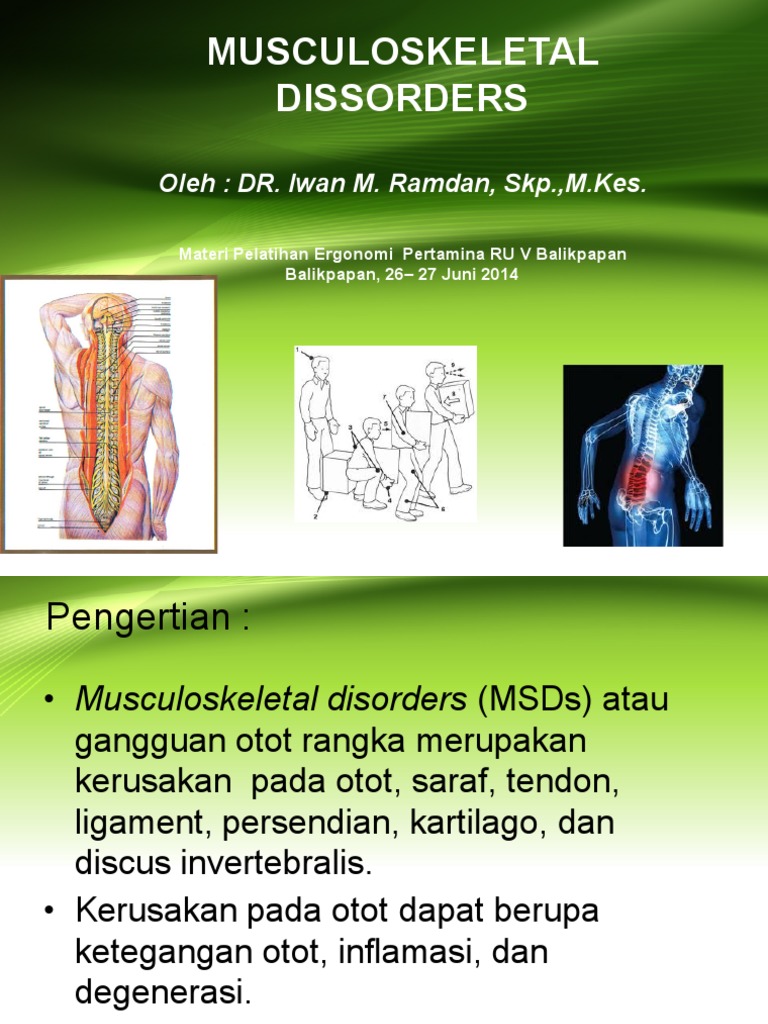Pemahaman Gangguan Otot Rangka | PDF