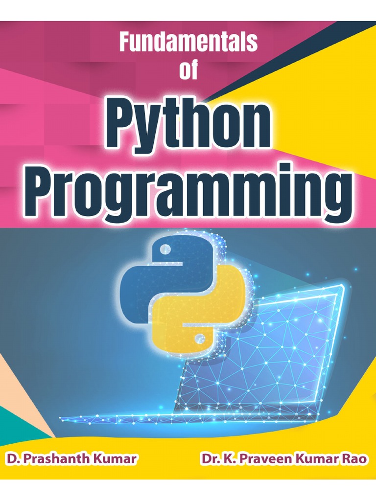 Fundamentals of Python Programming Book | PDF | Control Flow | Python ...