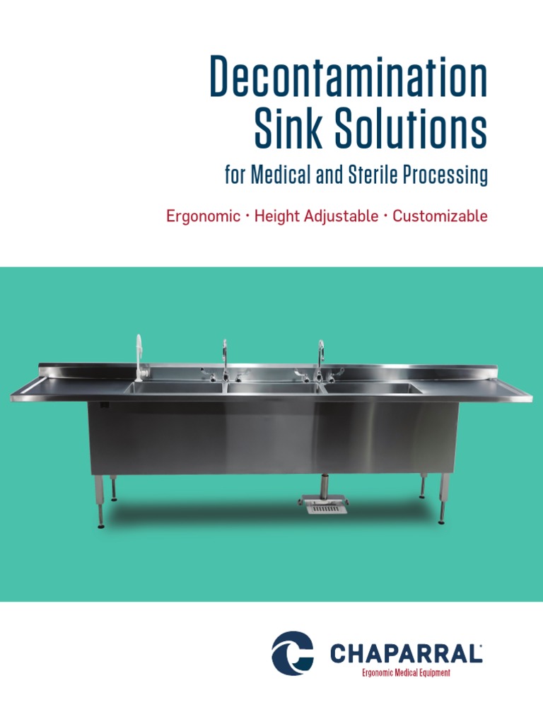 Decontamination Sink Solutions: For Medical and Sterile Processing ...