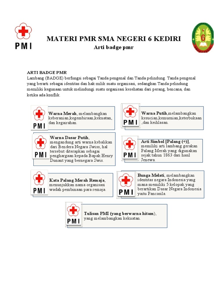 Arti Badge PMR | PDF