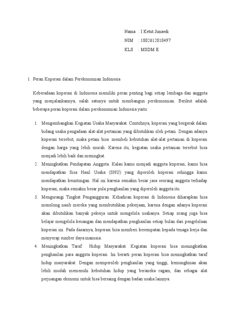 UAS UMKM - I Ketut Junaedi | PDF