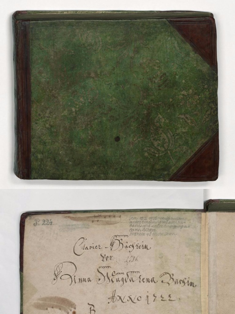 Bach, J.S. - Notebooks For Anna Magdalena (Vol.1) | PDF