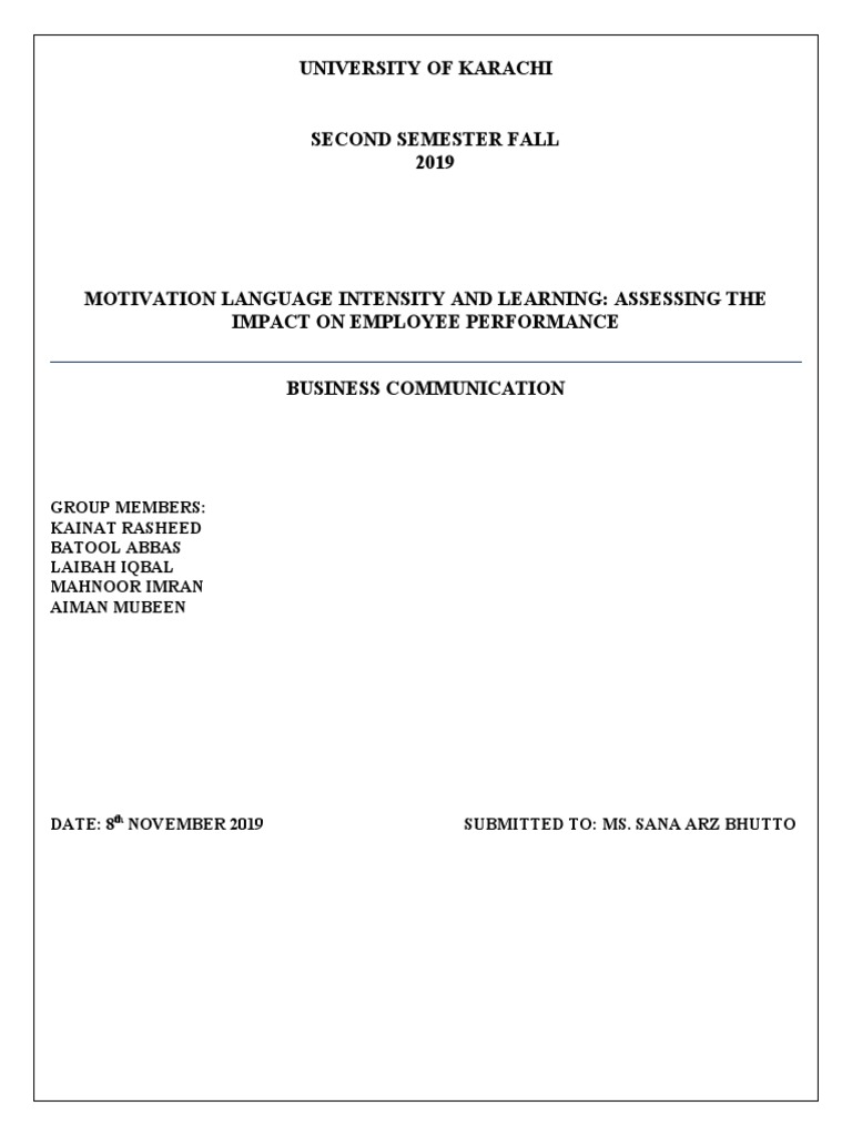 University of Karachi: Group Members: Kainat Rasheed Batool Abbas ...