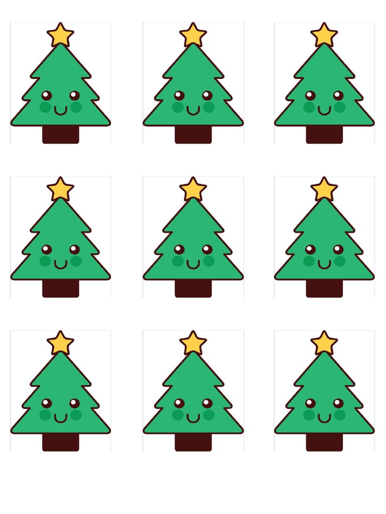 Macaron Sablon - Christmas Tree | PDF