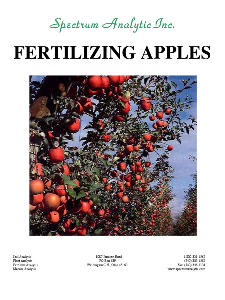 Fertilizing Apple Trees | PDF | Soil | Magnesium