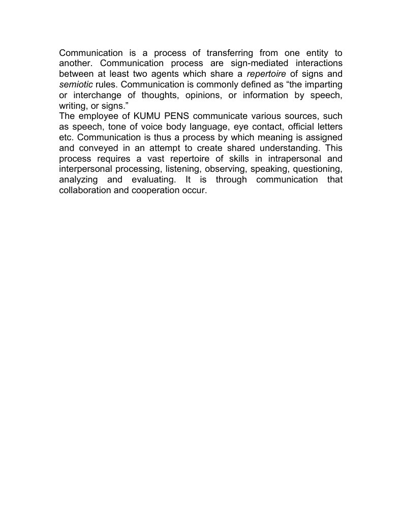 Understanding the Communication Process | PDF