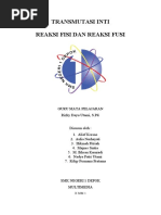 Kelompok 5 - OFF C - Makalah Fusi Dan Fisi | PDF