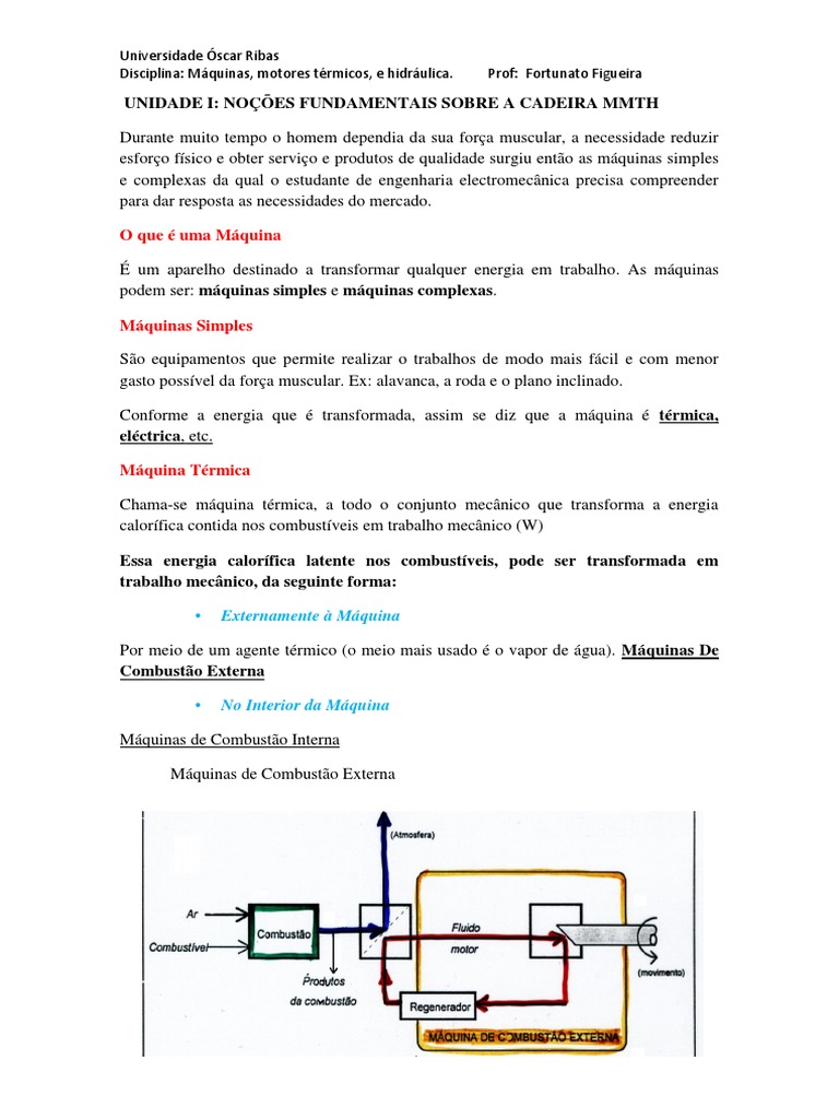 MMTH - Fortunato - Completo - Copia - .Docx FHFJJ | PDF | Motor de ...