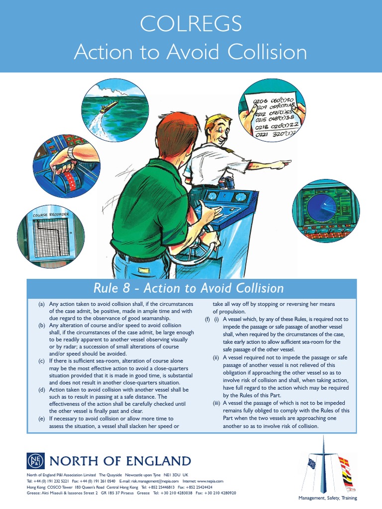Colregs Rule 08 - Action To Avoid Collision | PDF