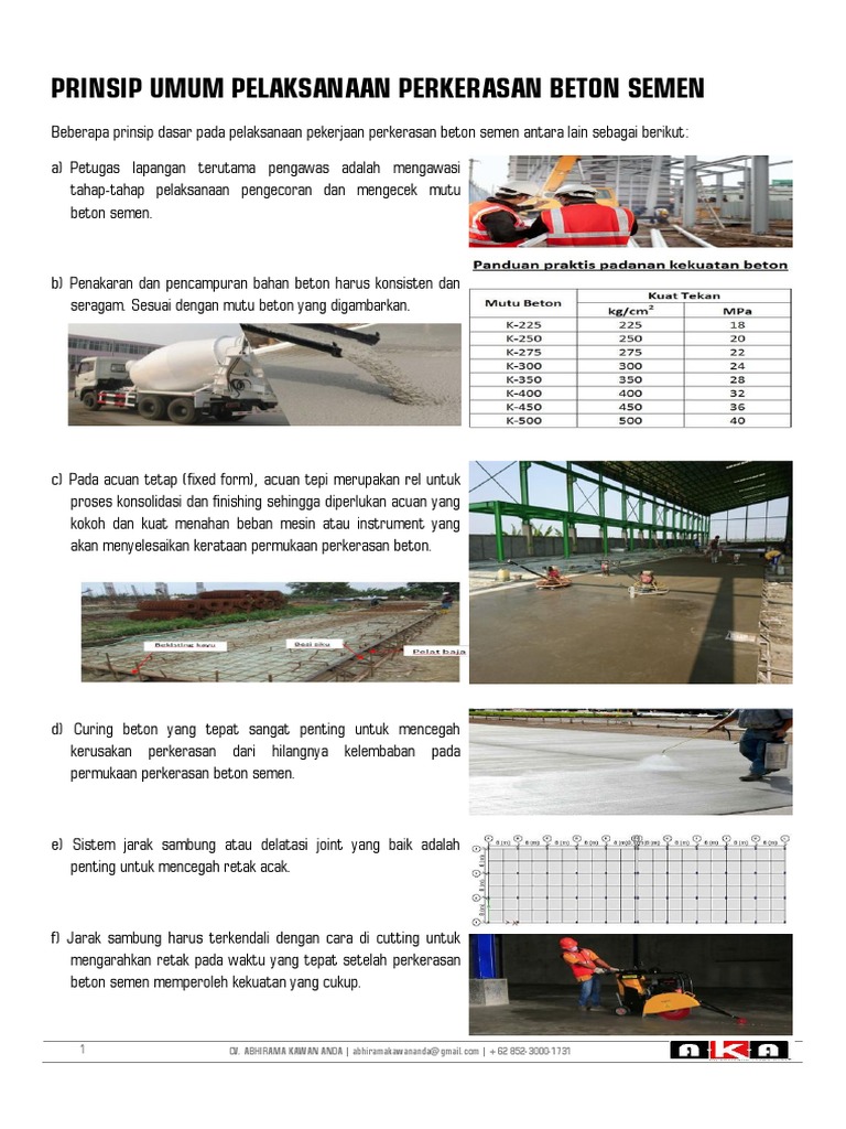 Metode Kerja Floorhardener Super Flat Floor | PDF