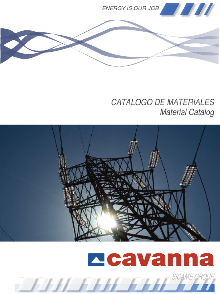 Catalogo de Materiales Material Catalog | PDF | Corriente eléctrica ...