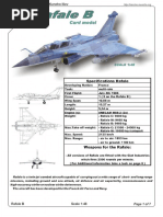 F22 Raptor Paper Plane Assembly Guide | PDF | Monoplane | Vehicles