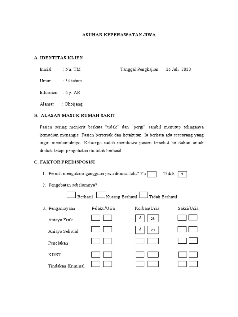 ASKEP JIWA Tugas | PDF