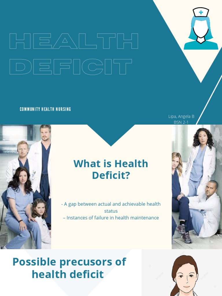 Health Deficit | PDF